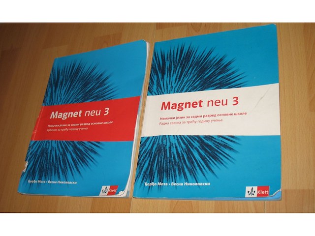 7. MAGNET NEU 3 KLET UDZBENIK + RADNA SVESKA + 2 CD-a