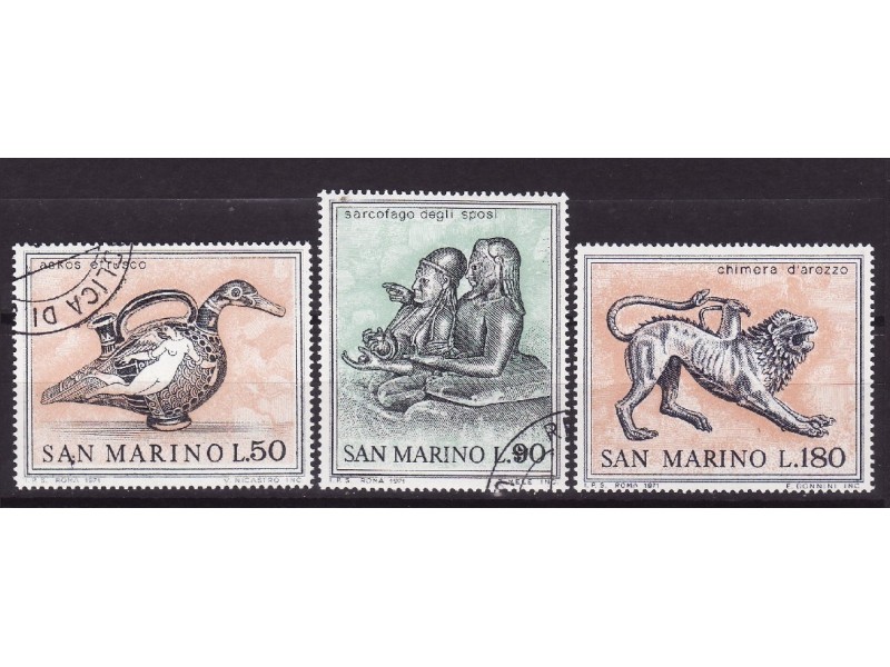 San Marino - umetnost - 1971.