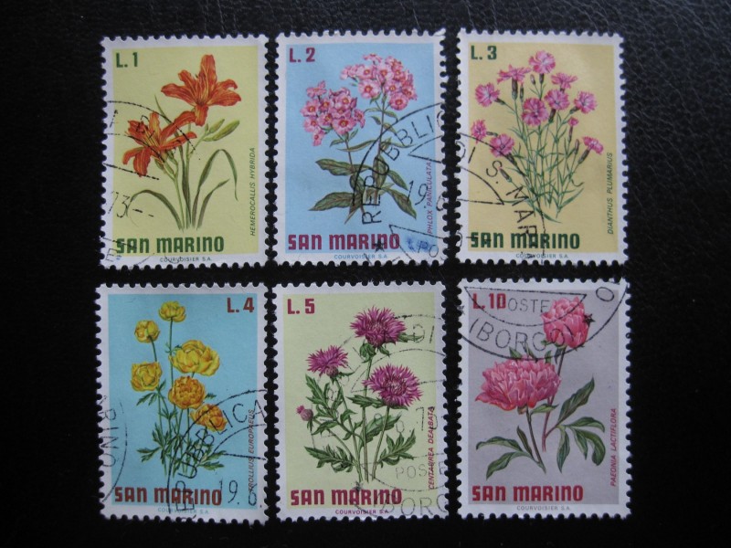 SAN MARINO 1971 FLORA