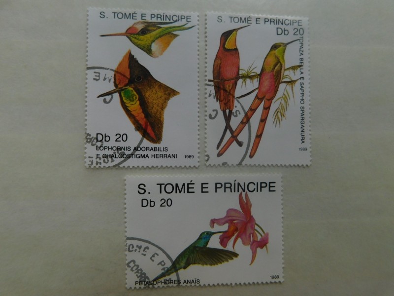 S.TOME E PRINCIPE 1989 KOMPLET SERIJA