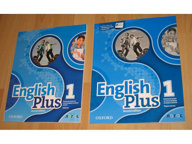 5. ENGLISH PLUS 1 LOGOS KOMPLET 5 RAZRED NOVO