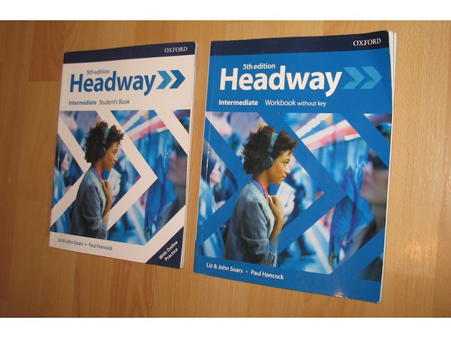 HEADWAY INTERMEDIATE 5th EDITION Udzbenik + Radna svesk