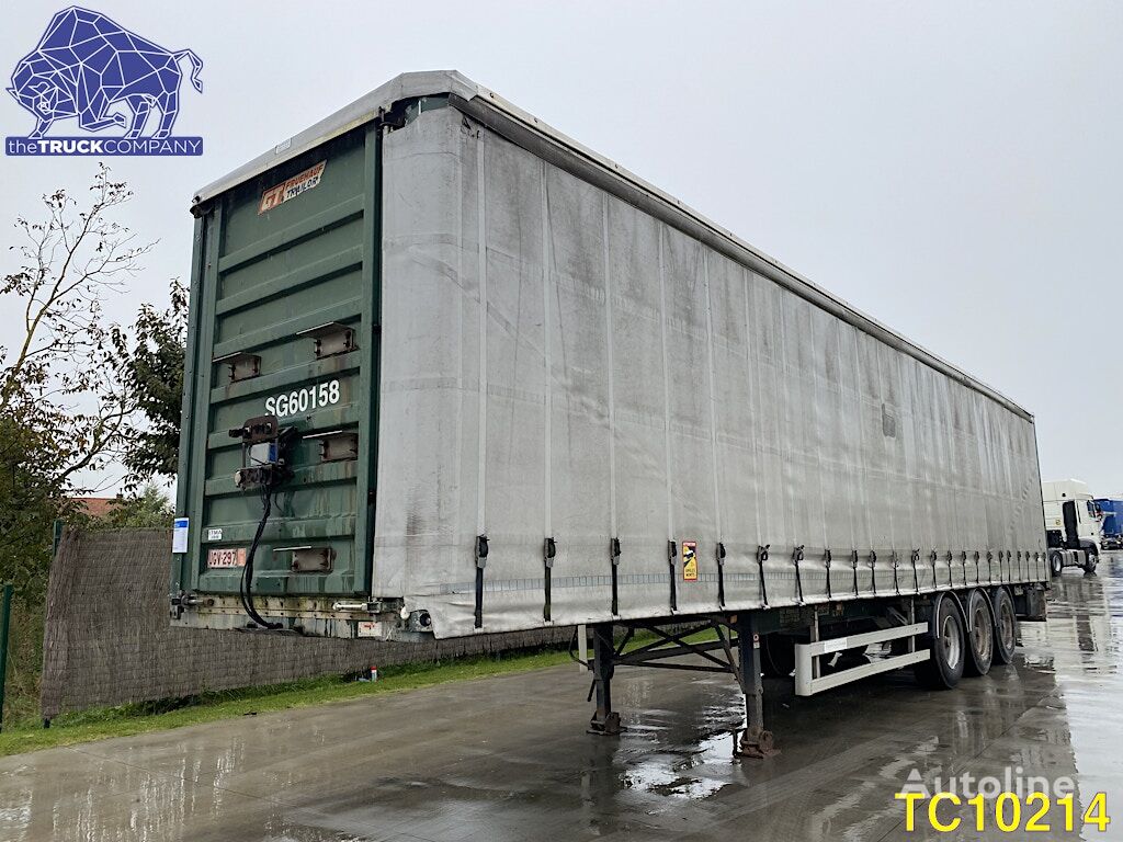 Trailor Curtainsides poluprikolica sa kliznom ceradom