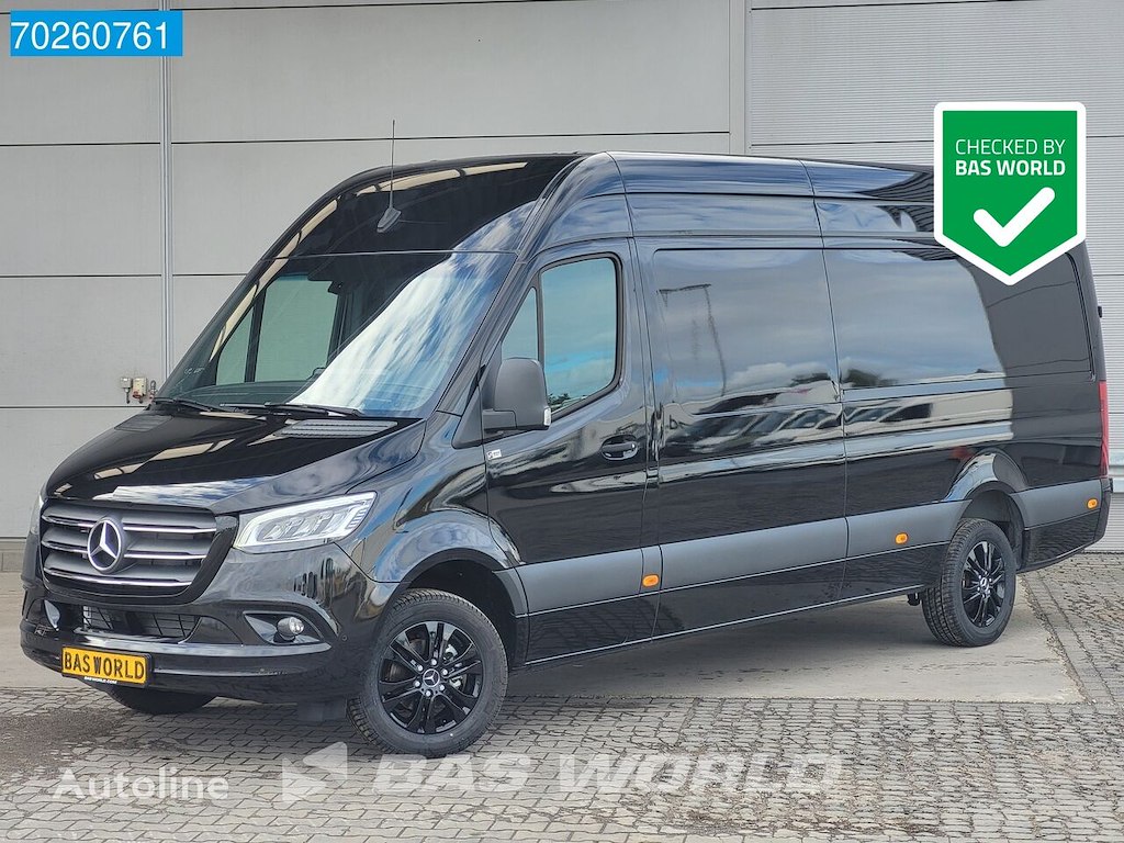 Novi Mercedes-Benz Sprinter 319 CDI Automaat 3500kg trekhaak Black Edition L3H2 LED laki furgon