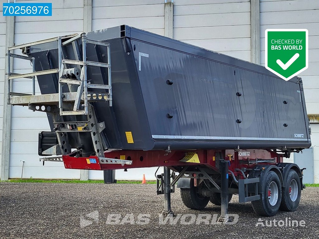 Schmitz Cargobull SGF*S2 2 axles 34m3 ALU poluprikolica kipera