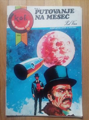 Kol-Putovanje na Mesec-Žil Vern (Jež Br. 1, 1980)