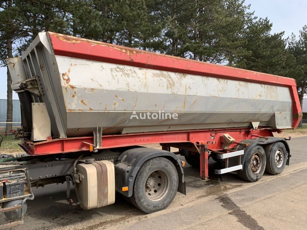 Kögel 2 axles STEEL TIPPER BENNE ACIER - SAF - DISC - AIR SUSPENSION poluprikolica kipera