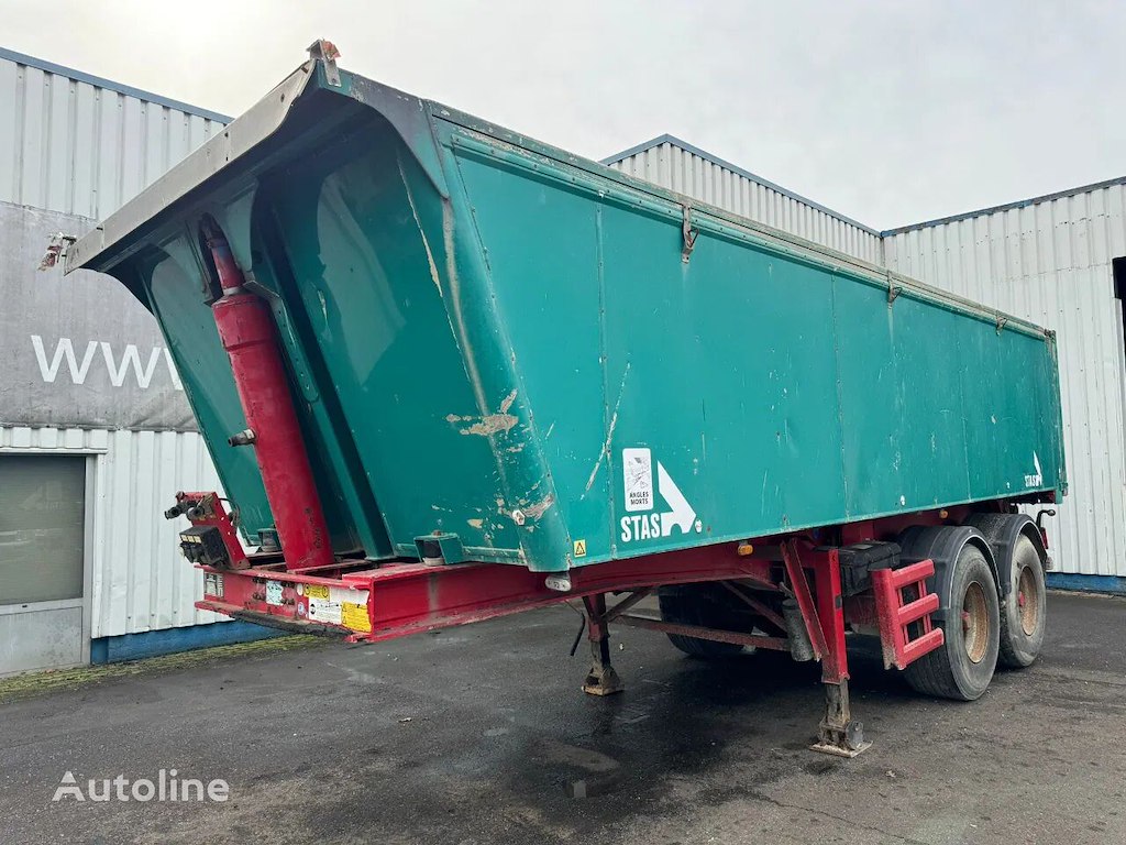 Stas 2 Axle Alu Tipper , Spring Suspension , Drum Brakes poluprikolica kipera