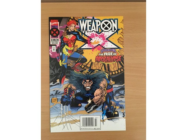 Weapon X brojevi 1-4 komplet