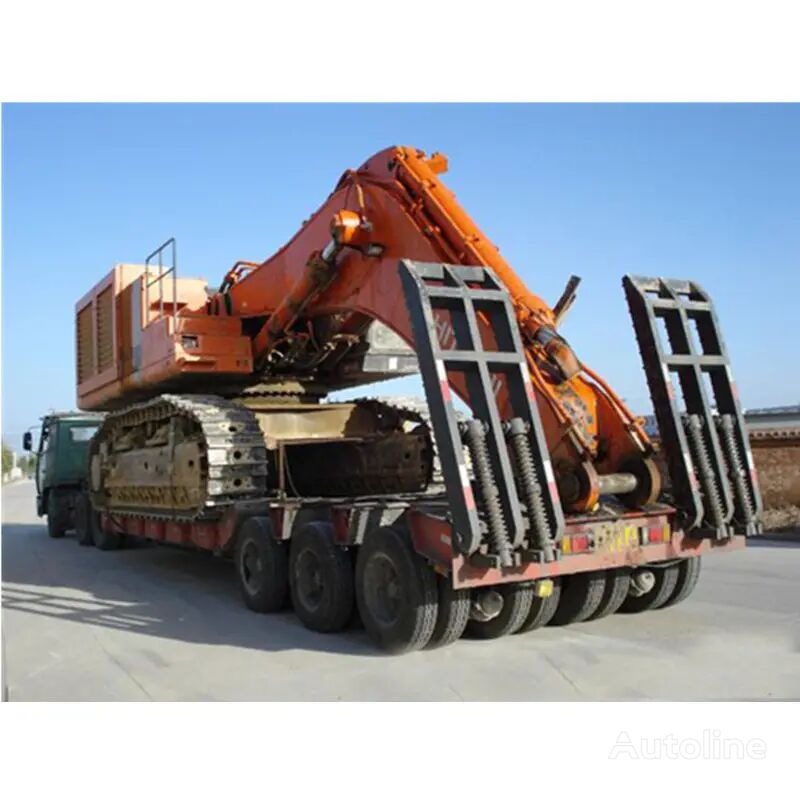 Nova Excavator Lowbed trailer 3 4 axle Low bed loader 50 60 t poluprikolica sa niskom platformom