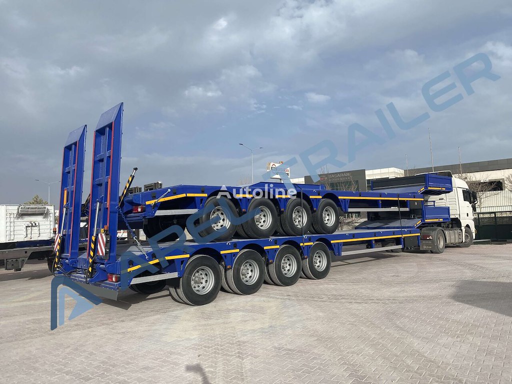 Nova Arel Trailer 4 AXLE LOWBED TRAILER CUSTOMIZE poluprikolica sa niskom platformom