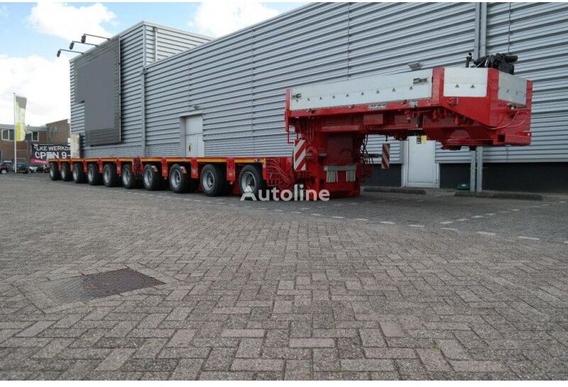 Goldhofer 10 AXLES THP-SL + Gooseneck or drawbar poluprikolica sa niskom platformom