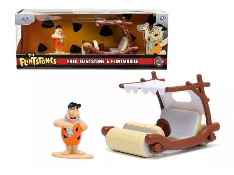 1:32 JADA Fred Flintstone & Flintmobile