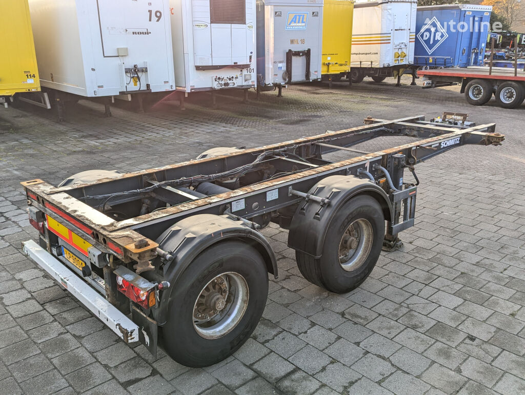 Schmitz Cargobull SCF 20 2-Assen BPW - DrumBrakes - 20FT Connection - 2419KG (O206 poluprikolica za prevoz kontejnera