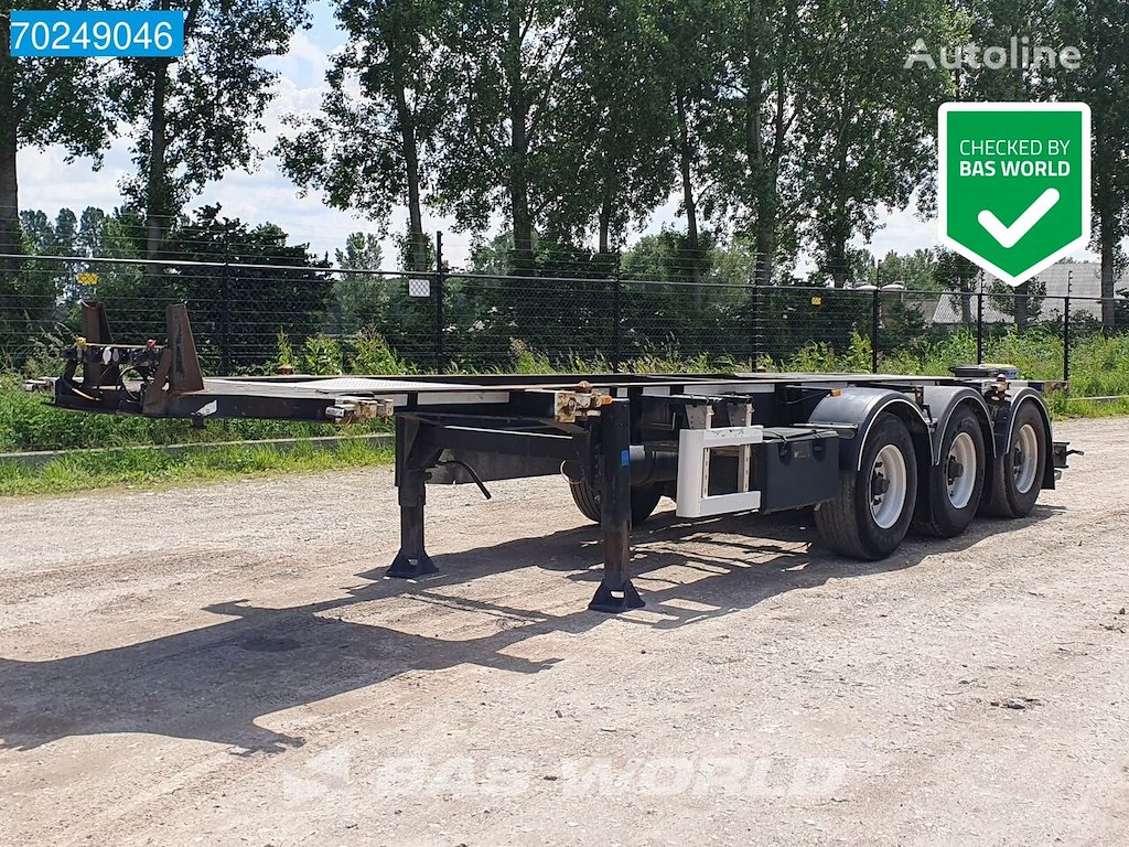 LAG O-3-39 CD 3 axles NL- Trailer 20ft. 30ft. poluprikolica za prevoz kontejnera