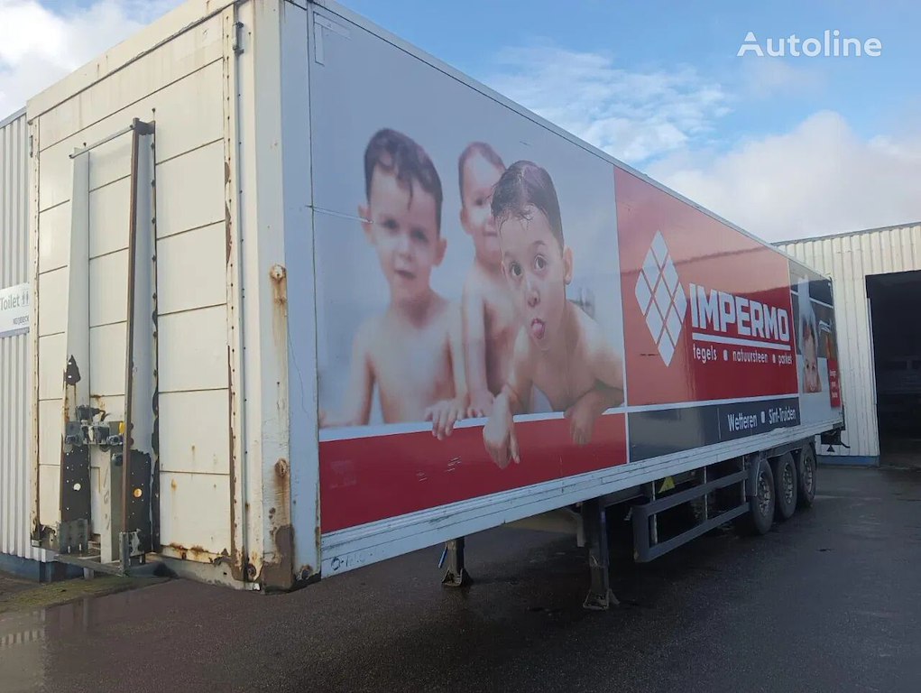 System Trailers Trailer 3 Axle SAF , Box Trailer furgon poluprikolica