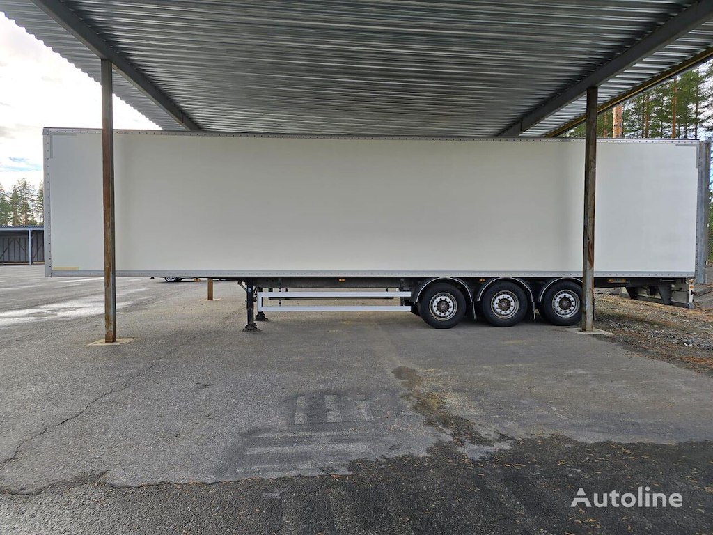 Fruehauf T36V17 furgon poluprikolica