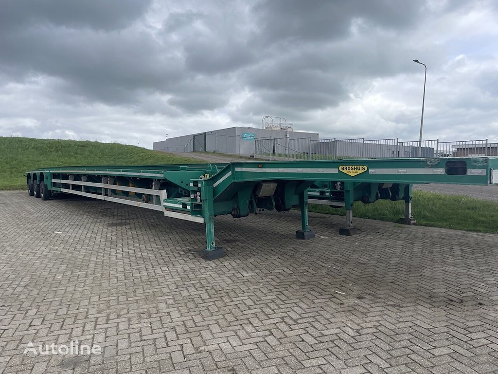 Broshuis SP-A 3AOU-48PL 4-15 70 meter mtr wingtrailer poluprikolica platforma