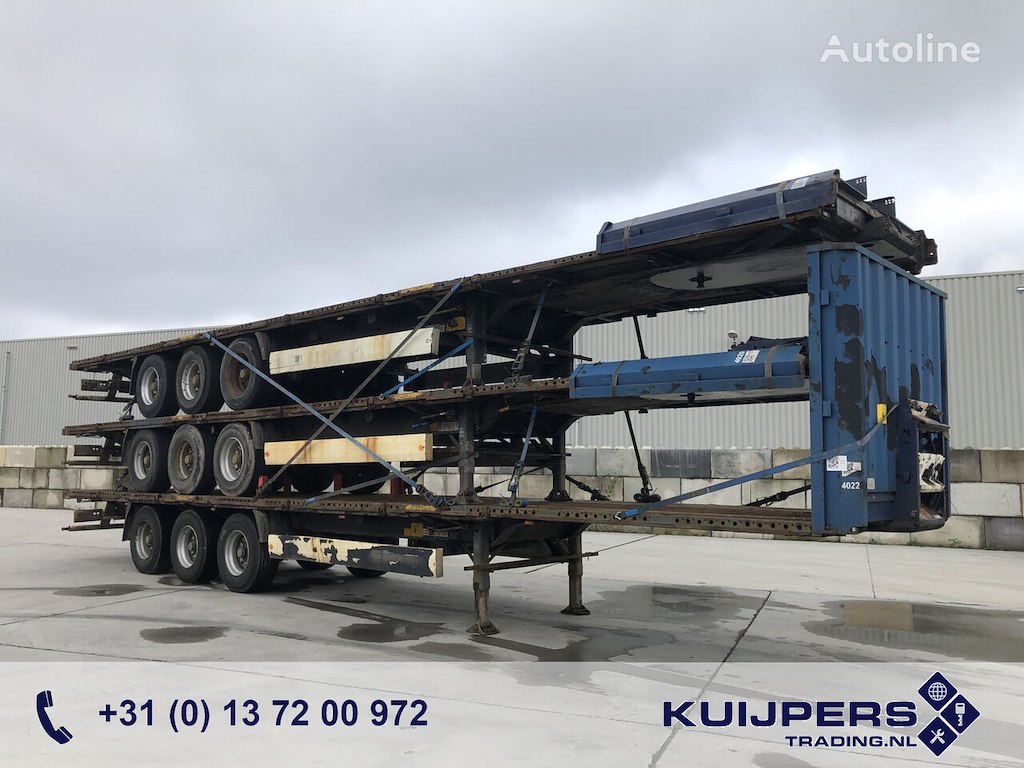 Krone SD Profi Liner / Stacked Pack 3 Trailers poluprikolica platforma