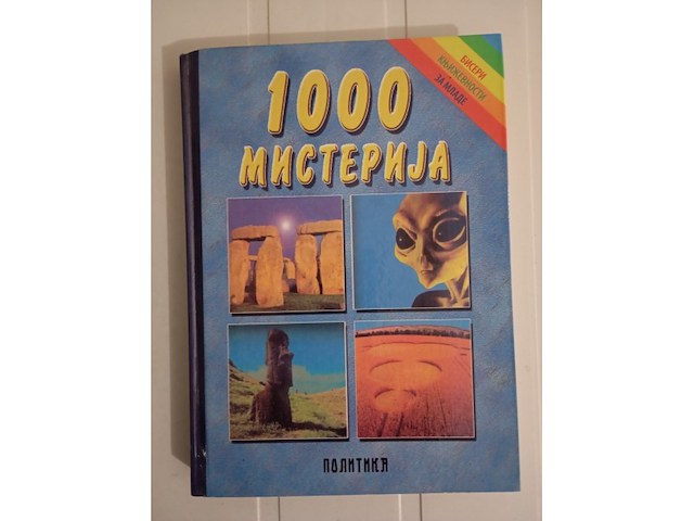 1000 misterija - Politika