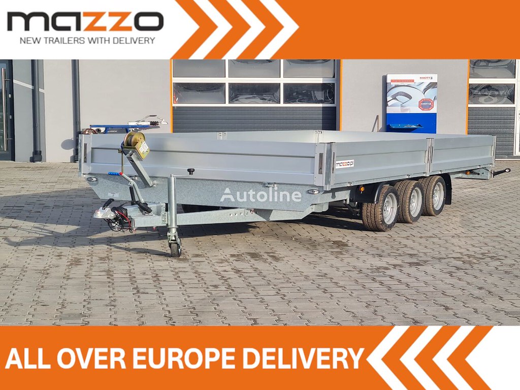 Nova Boro General purpose trailer 500x210cm AT502135 GVW 3500kg prikolica za građevinske strojeve