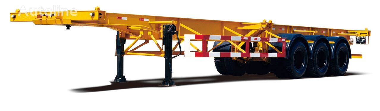 Nova flat bed 40 ft container prikolica sa ravnom platformom