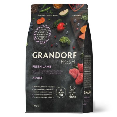 Grandorf Cat Fresh Adult Jagnjetina 400g