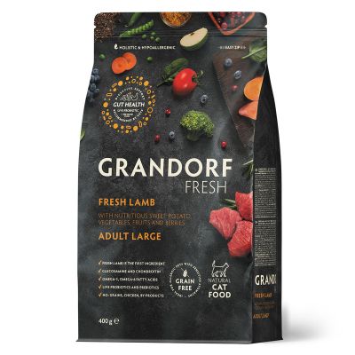 Grandorf Cat Fresh Adult Large Jagnjetina 400g