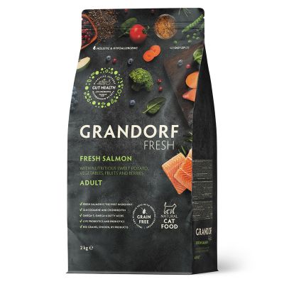 Grandorf Cat Fresh Adult Losos 2kg