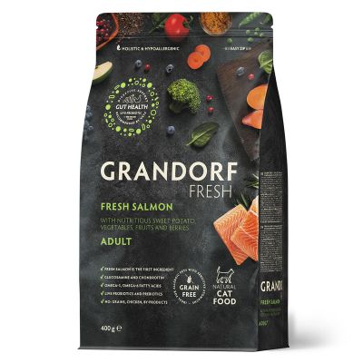 Grandorf Cat Fresh Adult Losos 400g