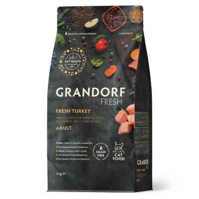 Grandorf Cat Fresh Adult Ćuretina 2kg