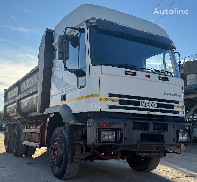 IVECO Eurotrakker 420 - 6x4, Euro 2, manual kiper