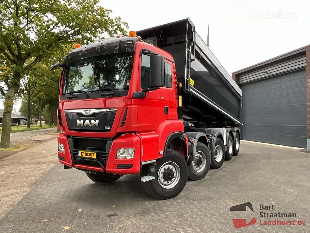 MAN TGS 49-460 10x8 Euro 6 kipper met kleppen kiper