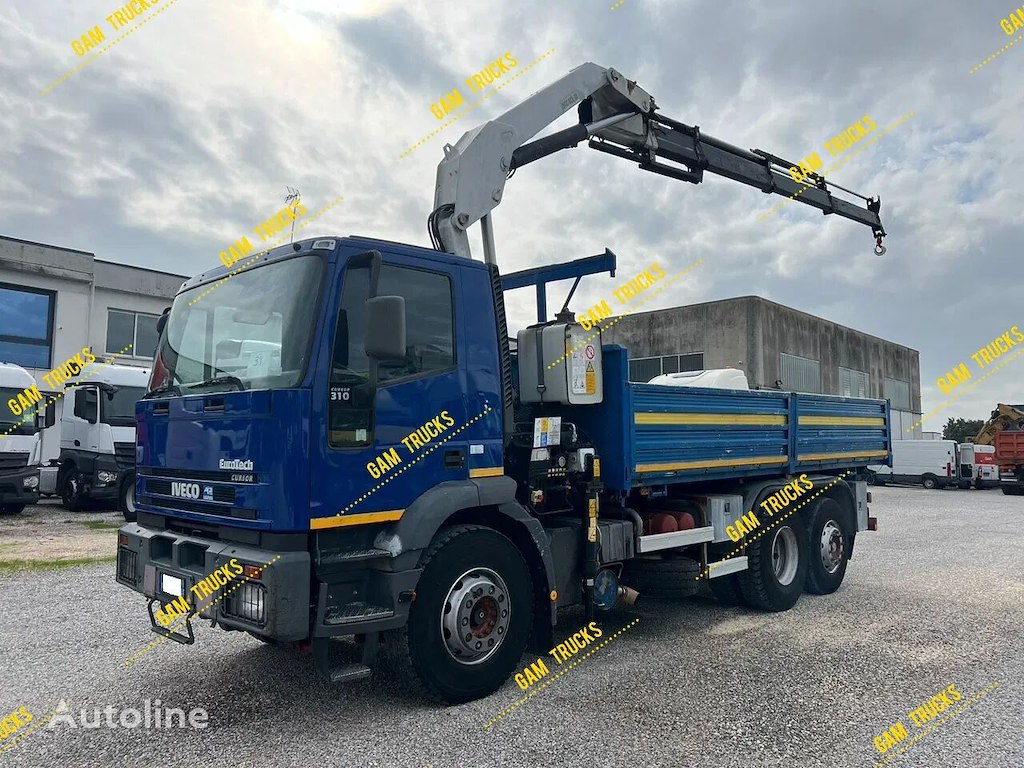 IVECO Eurotech 190E31 Eurotech 190E31 Cursor KIPPER + Kran PM kiper