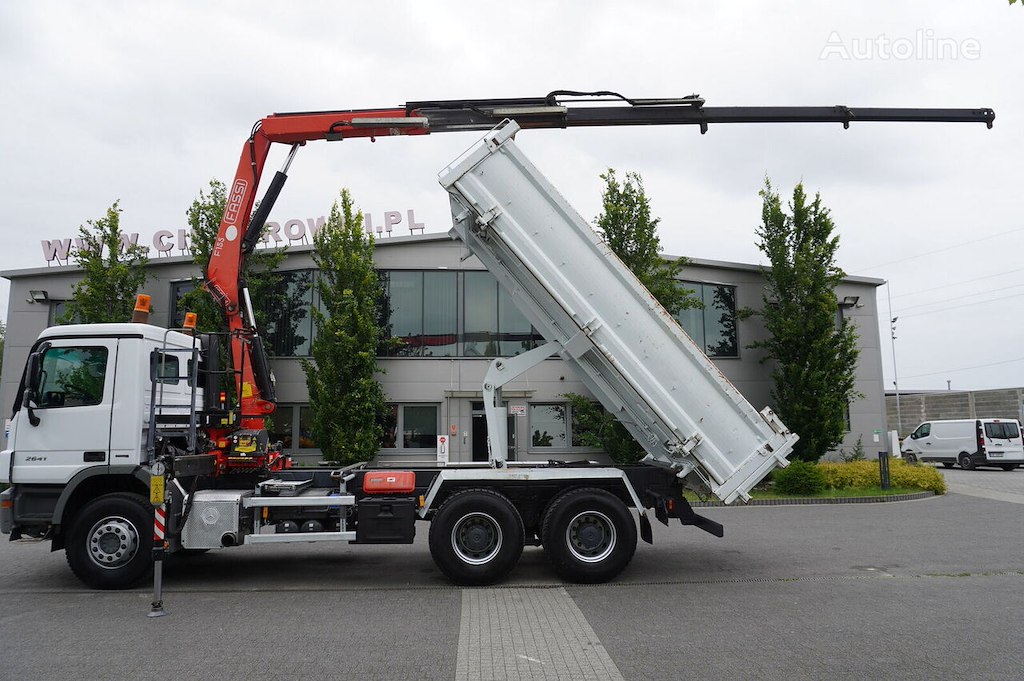 Mercedes-Benz Actros 2641 6×4 E5 / Crane / Tipper / 110000 km! kiper