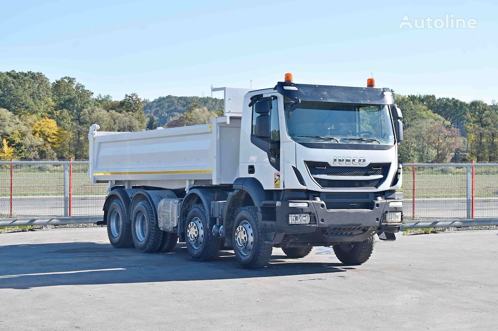 IVECO STRALIS 480 WX * Kipper 6,00 m + BORDMATIC / 8x4 kiper