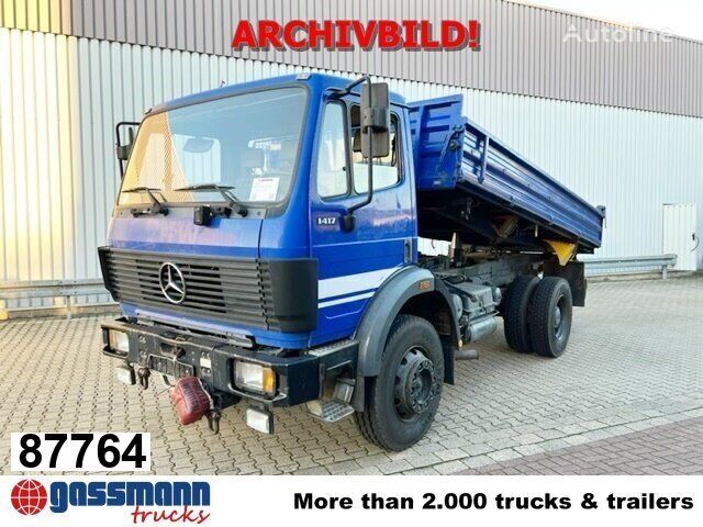 Mercedes-Benz SK 1417 AK 4x4, Seilwinde, EX-THW kiper