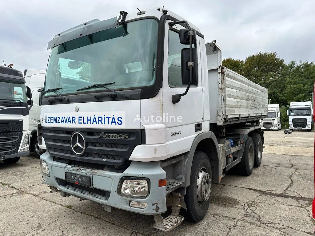 Mercedes-Benz Actros 3341 3 sided Tipper, 6x4, Euro 3, kiper