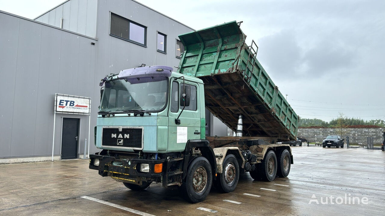 MAN 32.372 (BIG AXLE / STEEL SUSPENSION / 6 CYLINDER WITH MANUAL PUM kiper