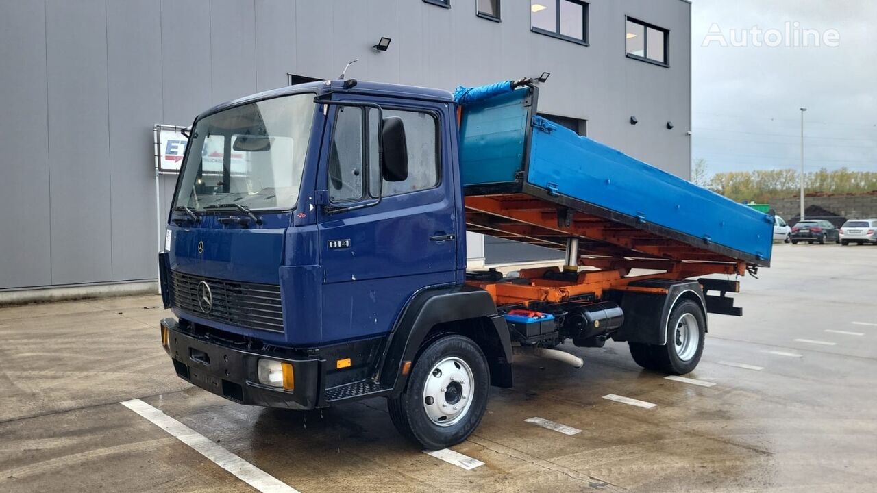 Mercedes-Benz 814 (MANUAL PUMP / STEEL SUSPENSION / 6 CYLINDER) kiper