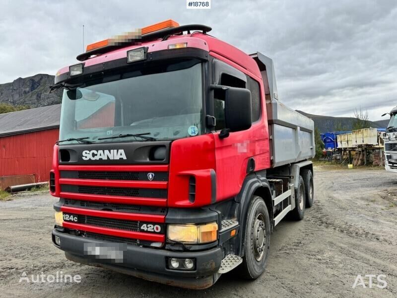 Scania P124 kiper + prikolica kiper