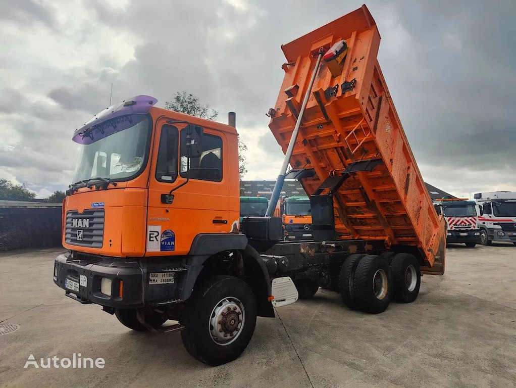 MAN 33 .364 DFAK 6X6 Meiller (FE 360) kiper