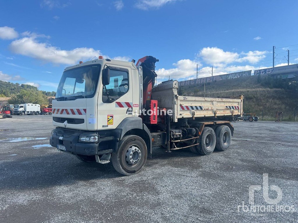 Prodaje se Renault KERAX 320DCI 2002 Palfinger PK11502 5650 kg kiper na aukciji