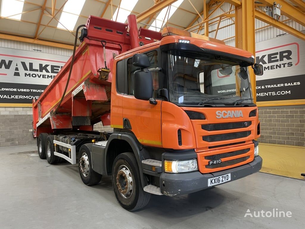 Scania P410 8X4 *EURO 6* STEEL TIPPER – 2016 – KX16 ZYD kiper