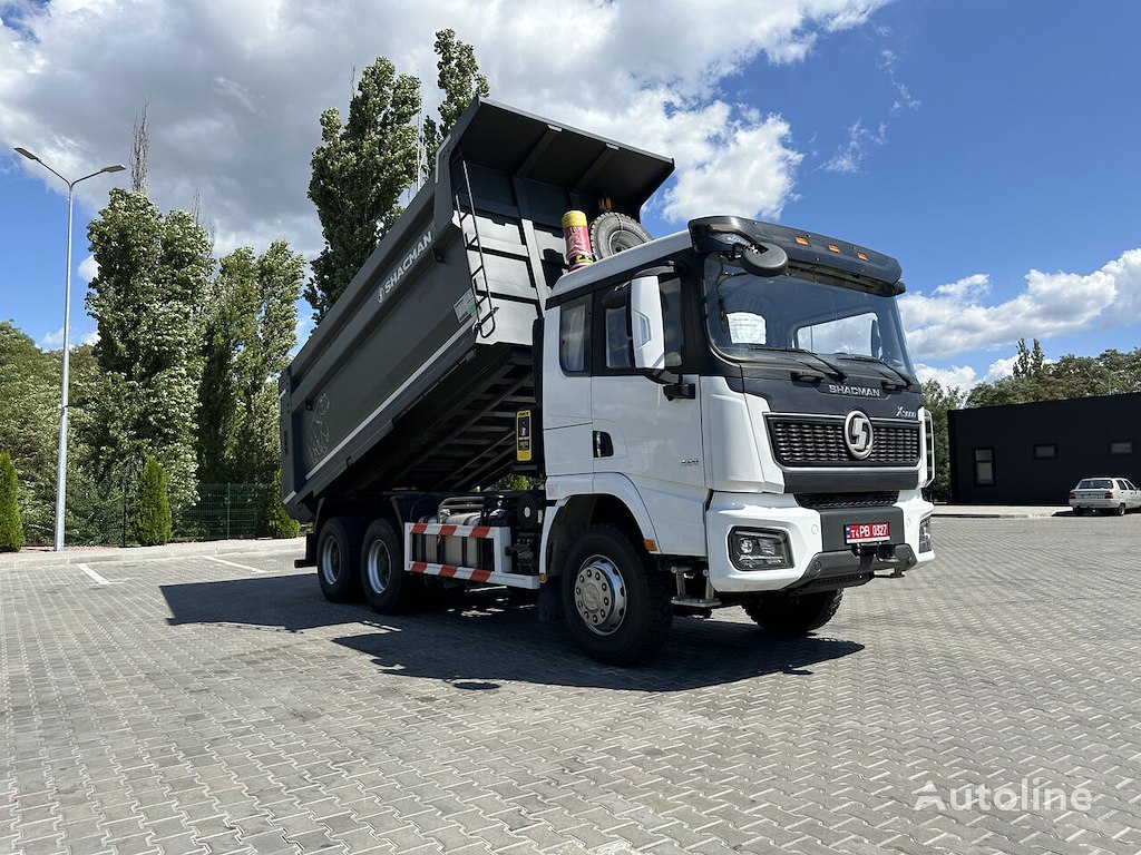 Novi Shacman X3000 c U-obraznym kuzovom (kuzov 25 kub.m.) kiper