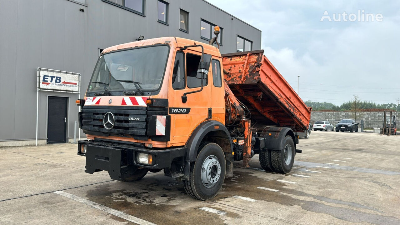 Mercedes-Benz SK 1820 (4X4 / GRAND PONT / LAMES / GRUE) kiper