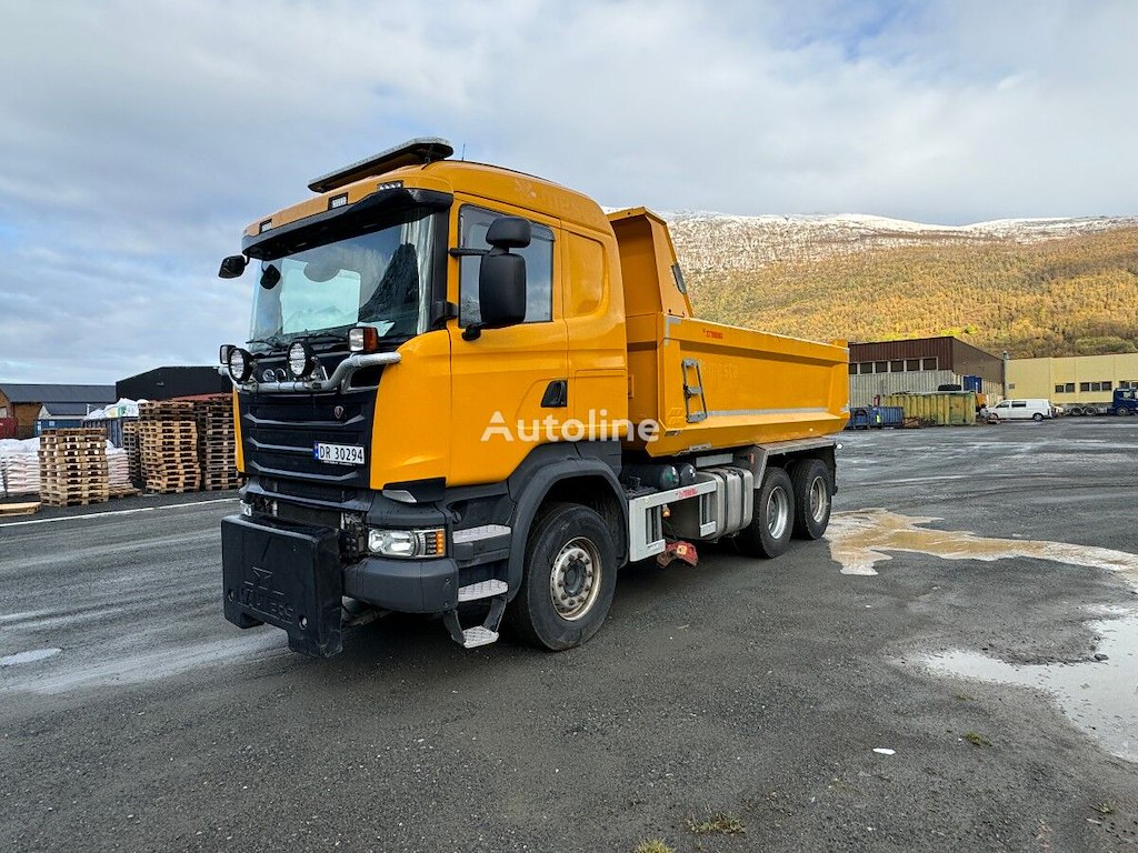 Prodaje se Scania Scania 580 CB 6x4 HHA 26 tonn Dumper kiper na aukciji