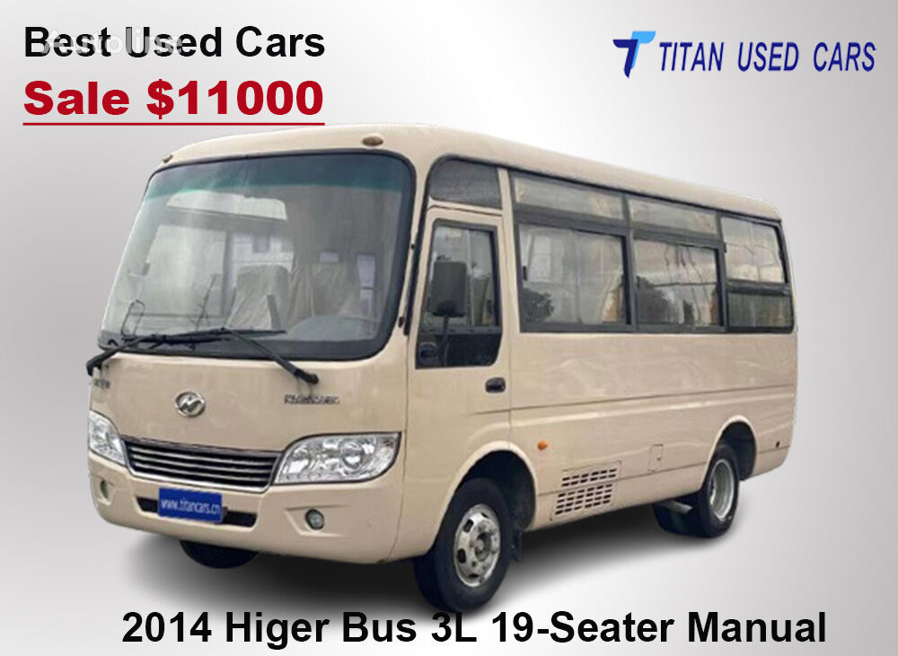 Higer Used Higer Bus for Sale 2014 19-Seater Made in China gradski autobus