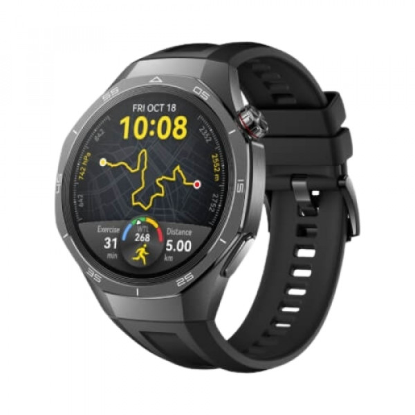 HUAWEI Watch GT5 PRO silikon narukvica 46mm CRNA