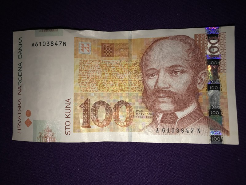 HRVATSKA 100 KUNA.